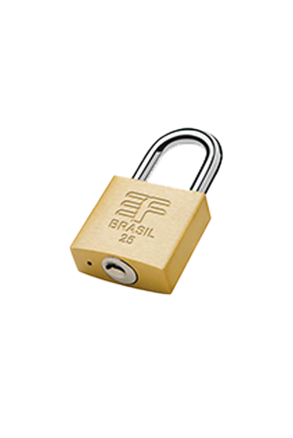 Cadeado de Latão 25mm Haste Normal 3F